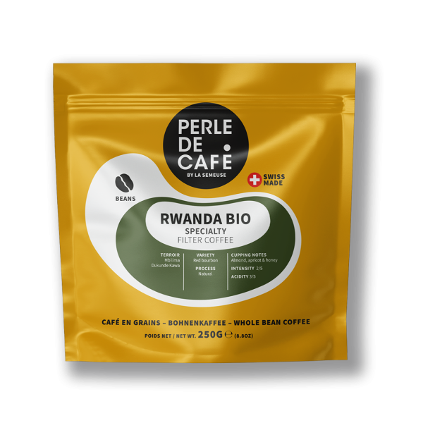 La Semeuse S.A. | Rwanda BIO Perle de café Dukunde kawa 250g grains